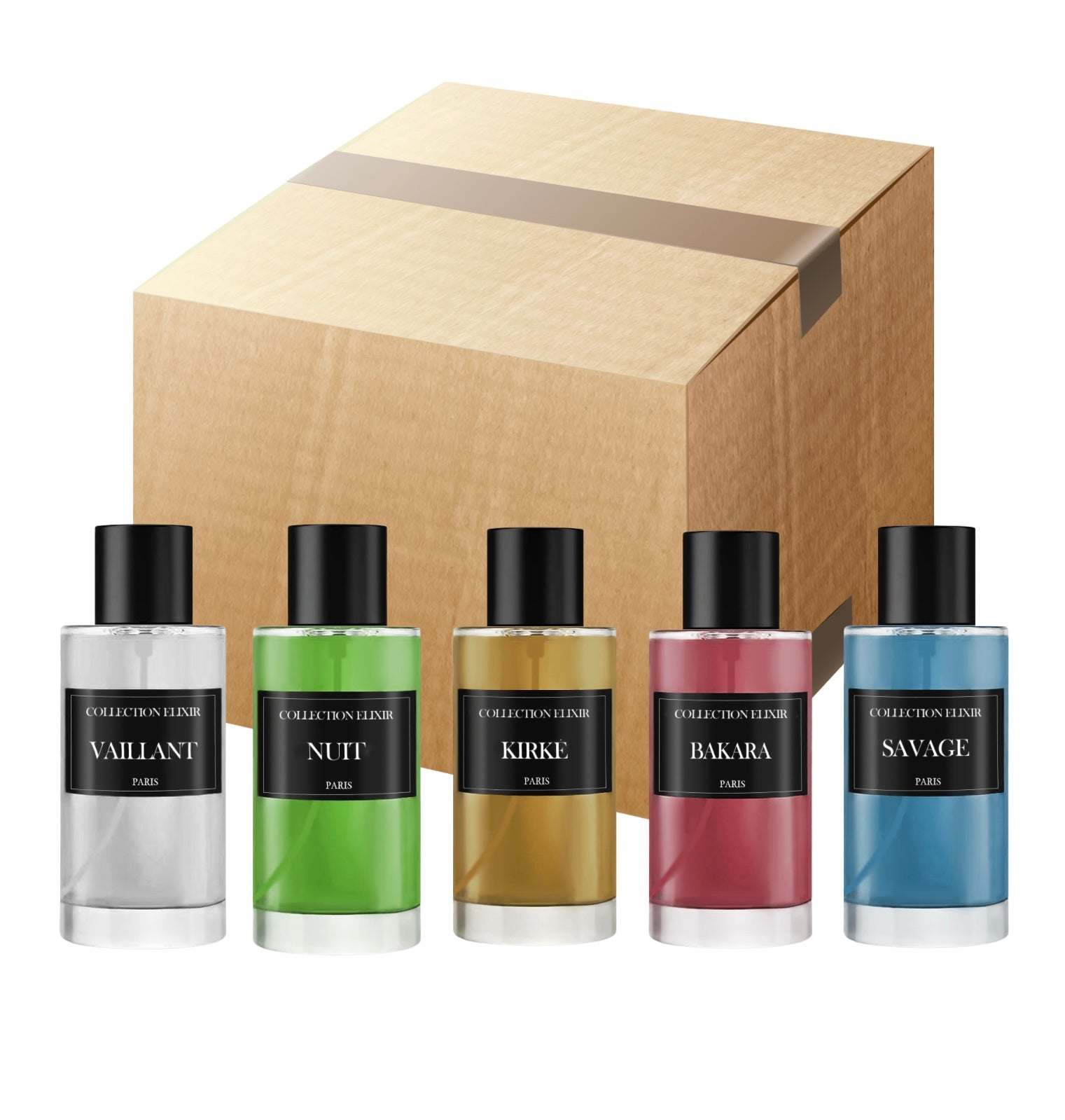 LOT DE 100 PARFUMS - Collection Élixir 3,10€/l'u – Parfumerie Mini